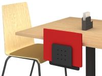 China 40cm 43cm 45cm 50cm Laptop Desk Stand with Carbon Steel Side Mount and Folder Storage for sale