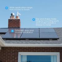 China Powder Coating Solar Panels Mounting Z Brackets Mounts Kit for RV Boat Off Grid Roof for sale