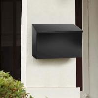 China Outdoor Powder Coated Steel Metal Mailbox for Wall Mount Heavy Duty Garden Hardware for sale