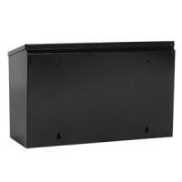 China Outdoor Powder Coated Steel Metal Mailbox for Wall Mount Heavy Duty Garden Hardware for sale
