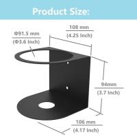 China Durable Aerosol Can Holder Organizer for Organizing Spray Bottles in Garage or Home for sale