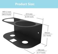China Durable Aerosol Can Holder Organizer for Organizing Spray Bottles in Garage or Home for sale