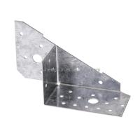 China Free Mold Fee Yellow Reinforced Corner Angle Bracket Metal Brackets for Wood Joining for sale