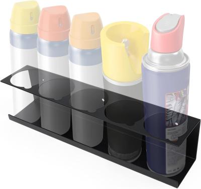 China Securely Hold Heavy-Duty Steel Aerosol Spray Can Holder Rack for Garage and Workspace for sale