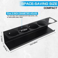 China Securely Hold Heavy-Duty Steel Aerosol Spray Can Holder Rack for Garage and Workspace for sale