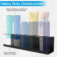 China Wall Mounted Heavy-Duty Steel Storage Rack for Garage and Workspace 33.6cm x 10cm x 9cm for sale