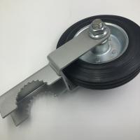 China Hot Galvanized 6inch Door Training Wheels for Door Frame Reinforcement in Garden Gate for sale