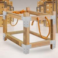 China Nonstandard Wood Beam Workbench Brackets 3.54*8.54 Standard or Nonstandard Design for sale