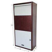 China Sturdy Post Mount Parcel Box Drop Delivery for Easy Installation and Customized Color for sale