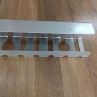 China Electric Office Furniture 2023 2 Pack Under Desk Cable Tray with Clamp Management Raceway for sale
