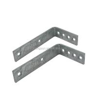 China Hardware Included Galvanized Metal Steel Angle Corner Brackets for Wood Connection for sale