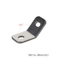 China 2MM Thickness Manufacture Wood Connector 3 Way Steel Bracket for Furniture Fixture for sale