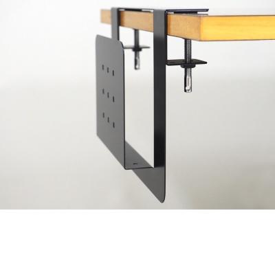 China Effortlessly Organize Wires with Side-Mount Laptop Desk Stand and Side Storage Holder for sale