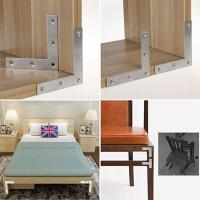 China Stainless Steel Furniture Corner Bracket White Board Mounting Bracket Chair Corner Braces for sale