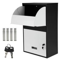 China Electrostatic Powder Coating Mailbox for Residential Package Delivery and Modern Homes for sale