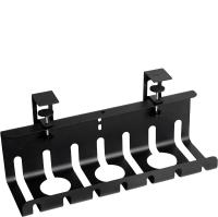 China Upgrade Your Workspace with No Drill Standing Desk Wire Management Tray and Cord Rack for sale