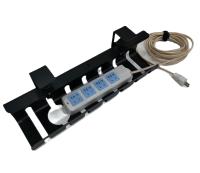 China Upgrade Your Cable Management System with Cable Duct Desk No Drilling Wire Management for sale