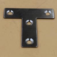China Standard Galvanized Steel T Shape Tie Bracket for Nonstandard Furniture Supplies for sale