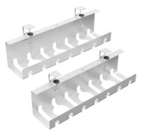 China Desk Cable Basket Without Drilling Under Table Cord Holder for Neat Wire Organization for sale