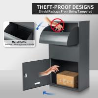 China Anti-Theft Lock Wall Mounted Package Delivery Boxes for Modern Residential Mailboxes for sale