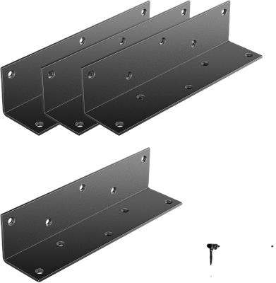 China Iron L Right Angle Bracket Metal Joint Corner Brace for Wood Shelves Versatile Design for sale