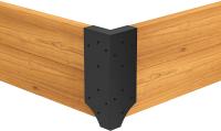 China Create a Beautiful Flower or Vegetable Garden with 30*11.43*5.1cm Corner Brackets for sale