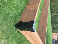 China Create a Beautiful Flower or Vegetable Garden with 30*11.43*5.1cm Corner Brackets for sale