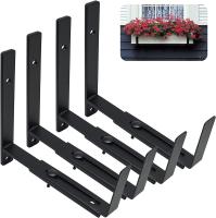 China Window Boxes Planter Shelving with Adjustable Size Triangle Bracket Structure Brackets for sale