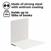 China Effortlessly Organize Your Books with Large Rustless Invisible Floating Bookshelf for sale
