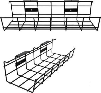 China Super Sturdy Heavy Duty Under Table Cable Management Hook Type Metal Wire Cable Duct for sale