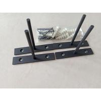 China Decorative Invisible Blind Hidden Metal Slatwall Mount Floating Shelf Support Bracket for Wood for sale