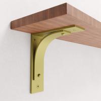 China 5mm Thickness Powder Coated Decorative Furniture Shelves Bracket for Items on Amazon for sale