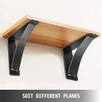 China 5mm Thickness Powder Coated Decorative Furniture Shelves Bracket for Items on Amazon for sale