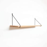 China White Cast Iron Decorative Shelf Wall Bracket For Bed Cabinet Shaped Metal Bracket for sale