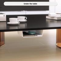 China Under Desk Drawer Organizer Versatile Storage Shelf for Adjustable Stand Up Desks for sale