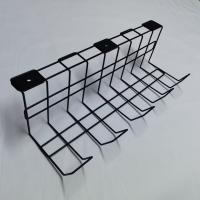 China 0.36kg Under Desk Cable Management Tray Metal Wire Cord Organizer Functional Design for sale