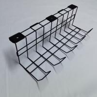 China 0.36kg Under Desk Cable Management Tray Metal Wire Cord Organizer Functional Design for sale