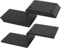 China Door Reinforcement Brackets Heavy Duty Door Barricade 4mm/6mm Thickness Hardware Included for sale