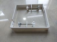 China Electric Wire Organizer Tray for Home/Office No Drill Single Tier Cable Management Rack for sale
