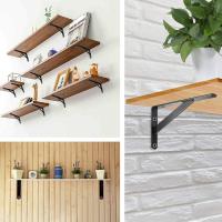 China Home Decoration Right Angle Wall Mount Shelf Support Bracket Heavy Duty Shelf Bracket for sale