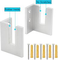 China Wall-Mounted Snowboard Hanger Carbon Steel Display Rack Horizontal Storage Holder for sale