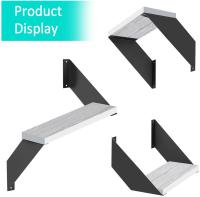 China Space Saving Industrial Shelf Bracket for Customized Wall Mounted Shelves and Tables for sale