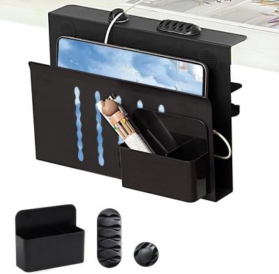 China Steel Hanging Desk Organizer and Cable Management Tray Perfect for Desk Side Storage for sale
