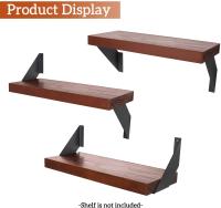 China Space Saving Industrial Shelf Bracket for Customized Wall Mounted Shelves and Tables for sale