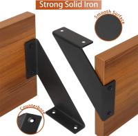 China Space Saving Industrial Shelf Bracket for Customized Wall Mounted Shelves and Tables for sale