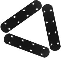 China Silver Straight Bracket for Wood Furniture Corner Braces Joint Furniture Shelf Bracket for sale