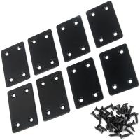 China Silver Straight Bracket for Wood Furniture Corner Braces Joint Furniture Shelf Bracket for sale