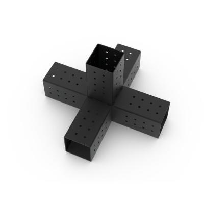 China Outdoor Pergola Mount Bracket Made of Carbon Steel Q235 with Powder Coating for sale