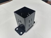 China Outdoor Pergola Mount Bracket Made of Carbon Steel Q235 with Powder Coating for sale