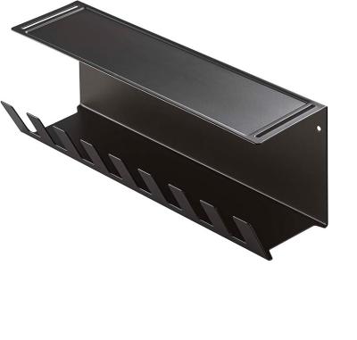 China Anti-Rust Under Desk Cable Wire Slot Organizer for Power Strip Management and Storage for sale